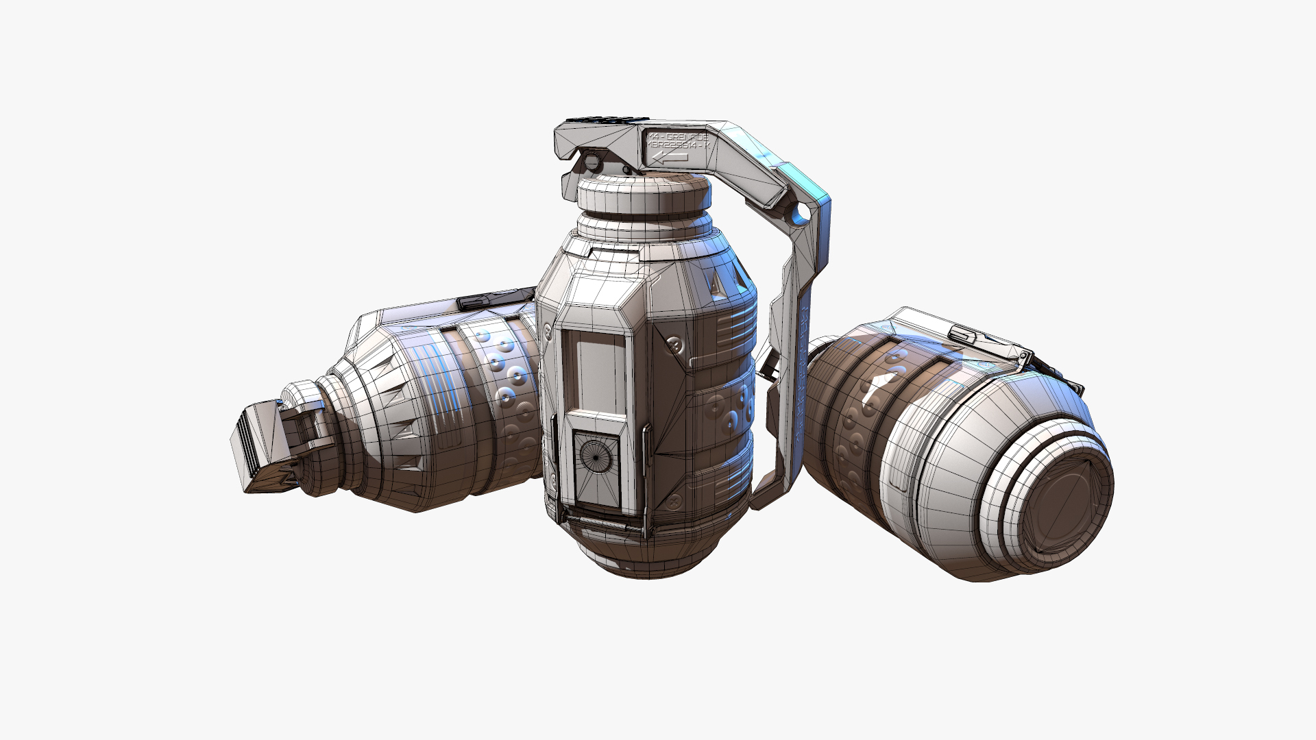 modelo 3d Sci Fi M4 - Granada - TurboSquid 1707398