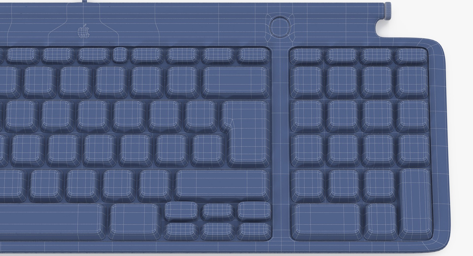 3d Apple Usb Keyboard Mouse