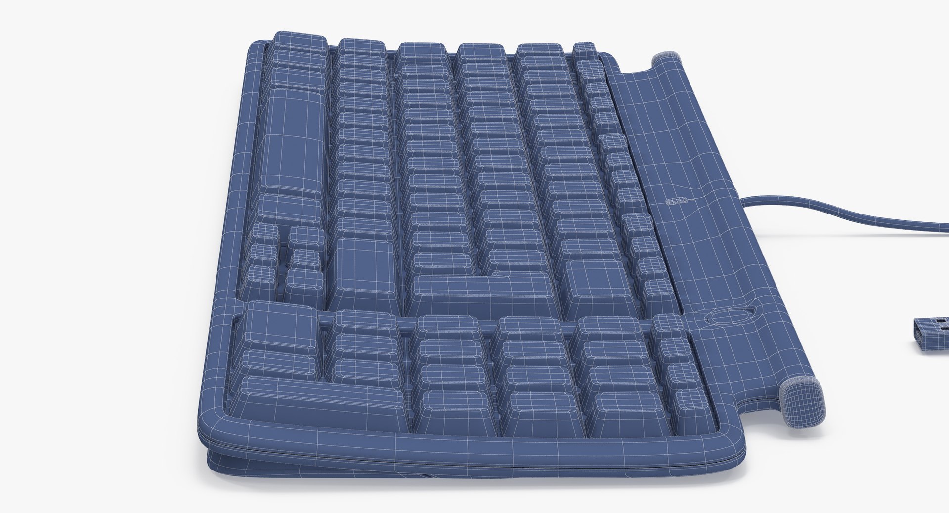 3d Apple Usb Keyboard Mouse