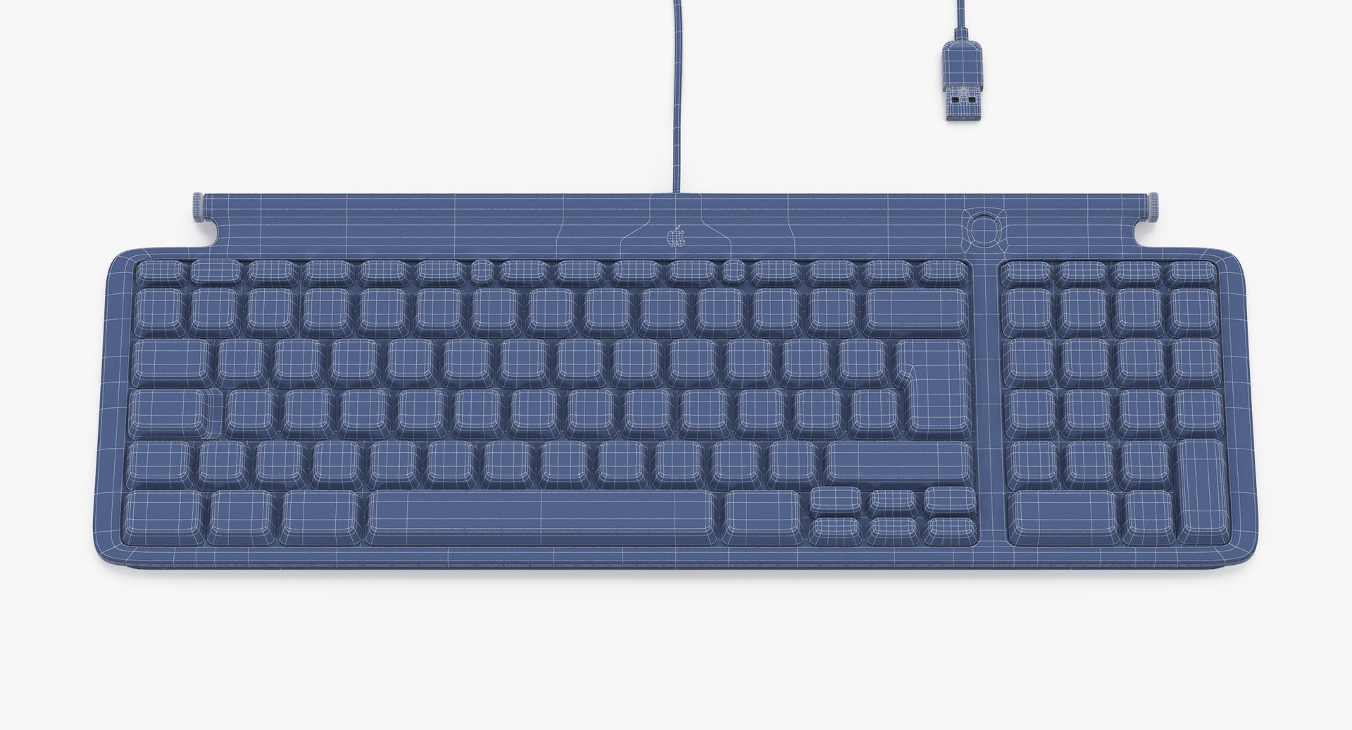 3d Apple Usb Keyboard Mouse