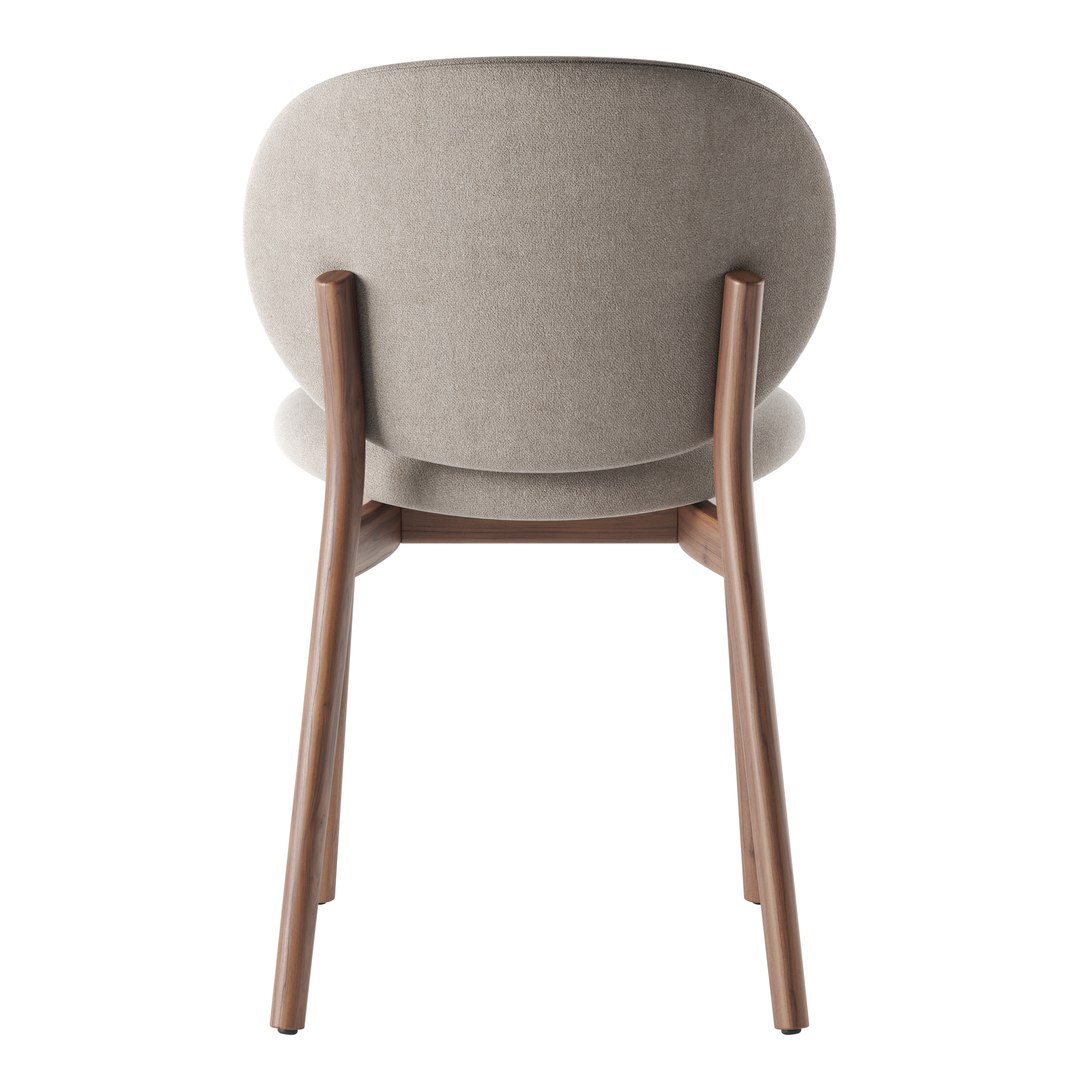3D Model Ines Upholstered Chair By Calligaris - TurboSquid 2037587