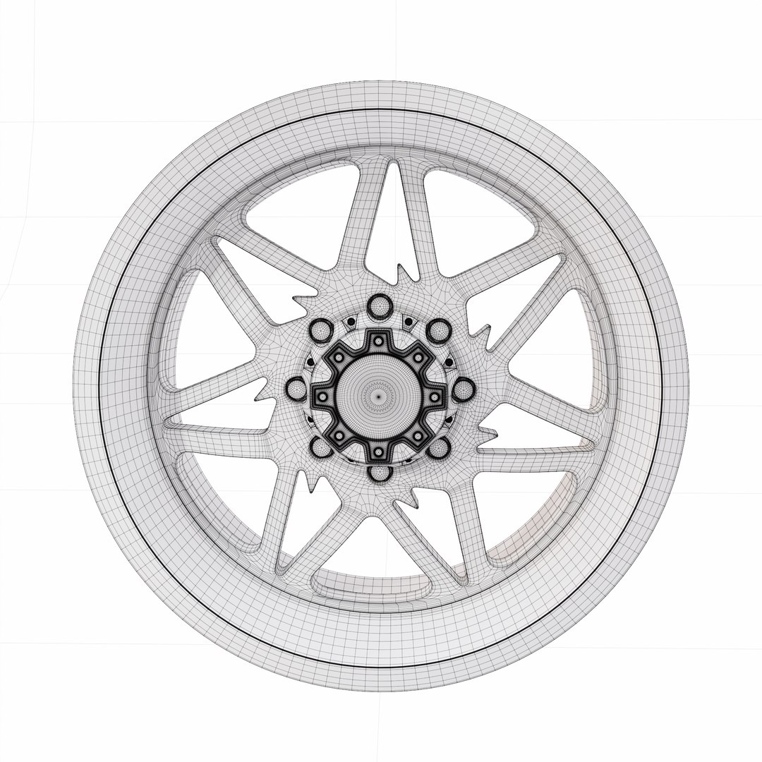 3D Alloy Wheel 3d Model - TurboSquid 2385245