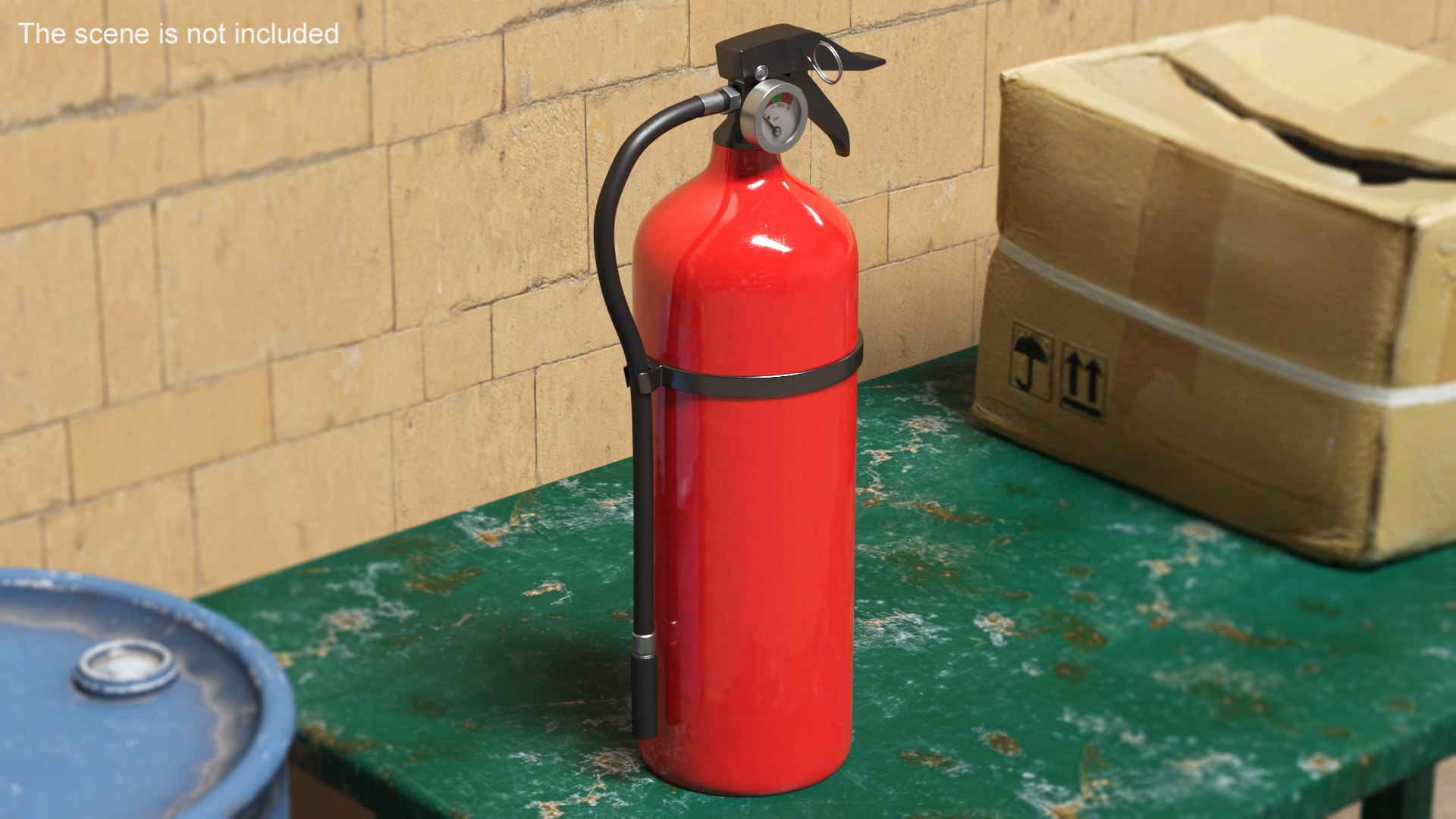 3D Multi Purpose Fire Extinguisher - TurboSquid 2133761