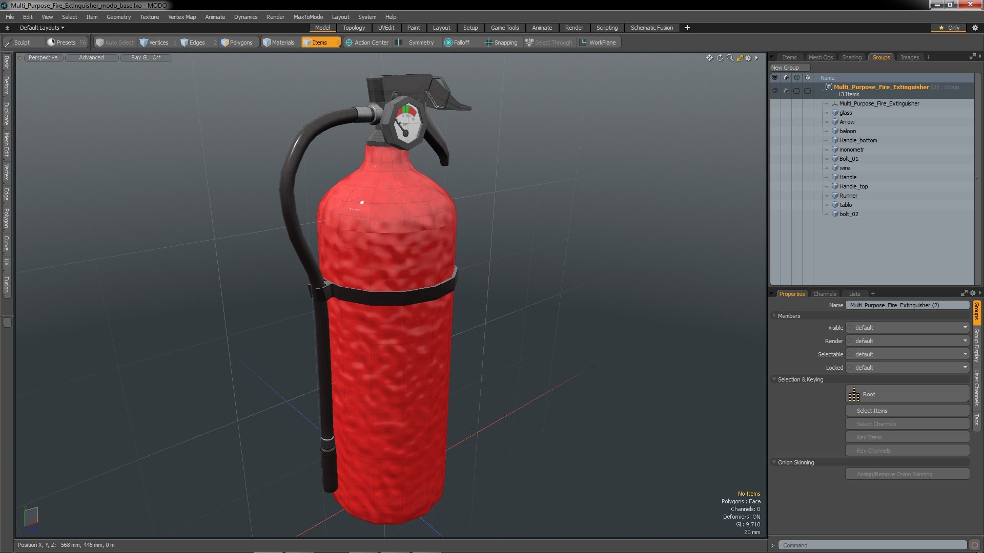 3D Multi Purpose Fire Extinguisher - TurboSquid 2133761