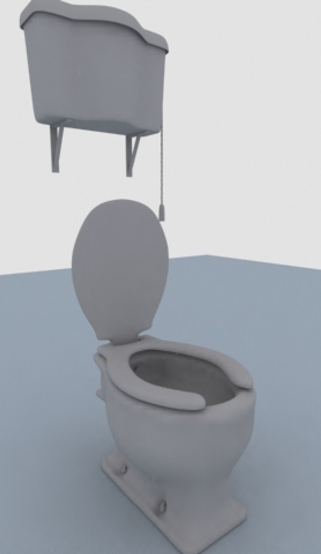 3d Wc Bathroom Model