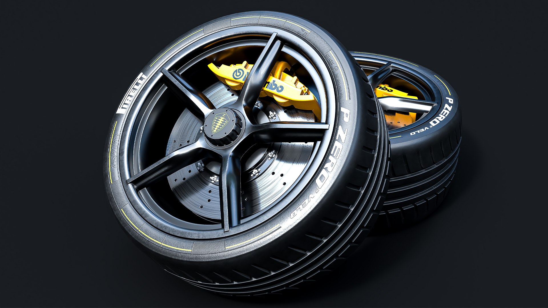 3D Sport car tire model - TurboSquid 2165590