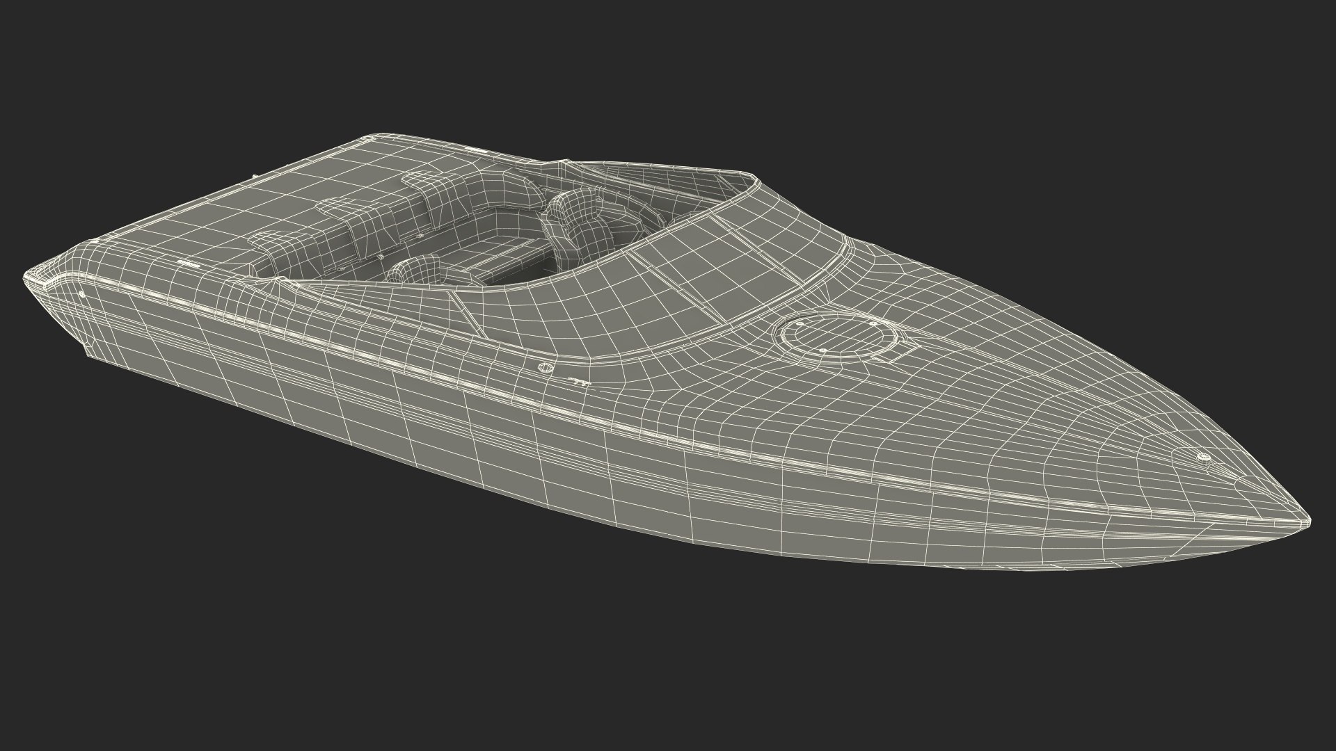 Blue Stingray Boat Model - TurboSquid 2112707