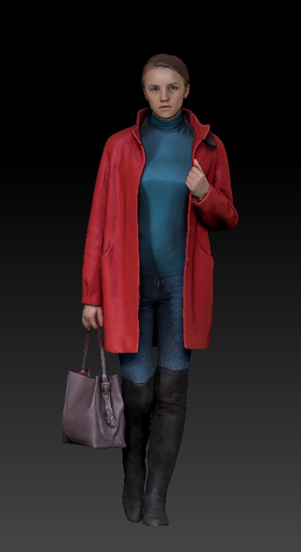 Human young woman style model - TurboSquid 1468632