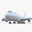 Boeing 747-400 Plane Generic 3d Model