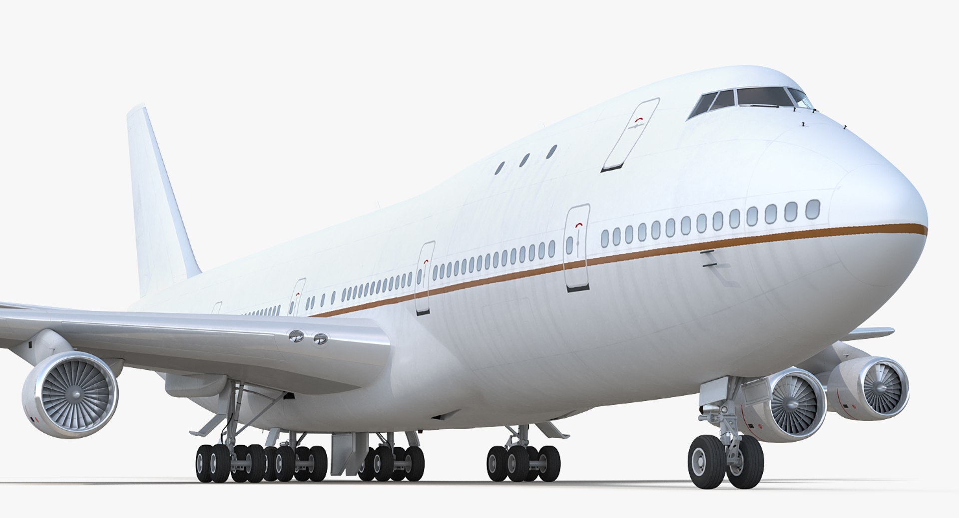 Boeing 747-100b generic model - TurboSquid 1229310