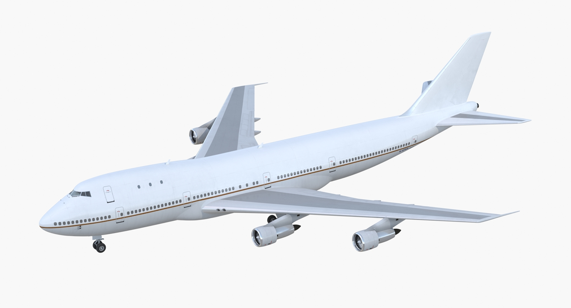 Boeing 747-100b Generic Model - TurboSquid 1229310