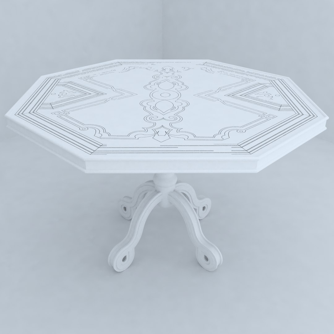 3d Table Designs Model