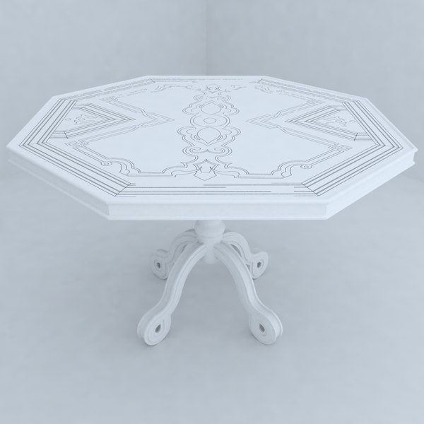 3d table designs model