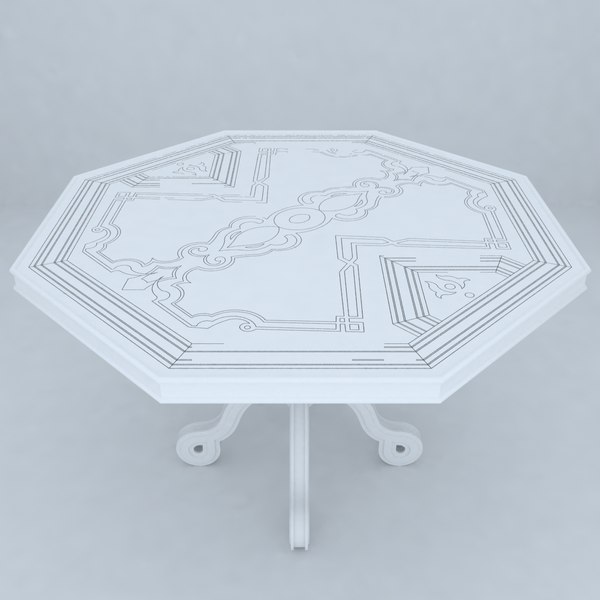 3d table designs model