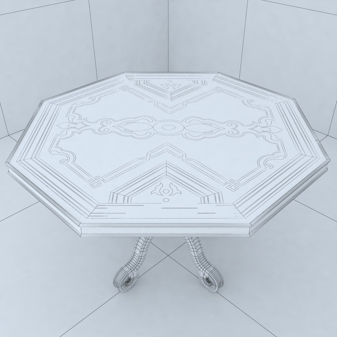 3d Table Designs Model