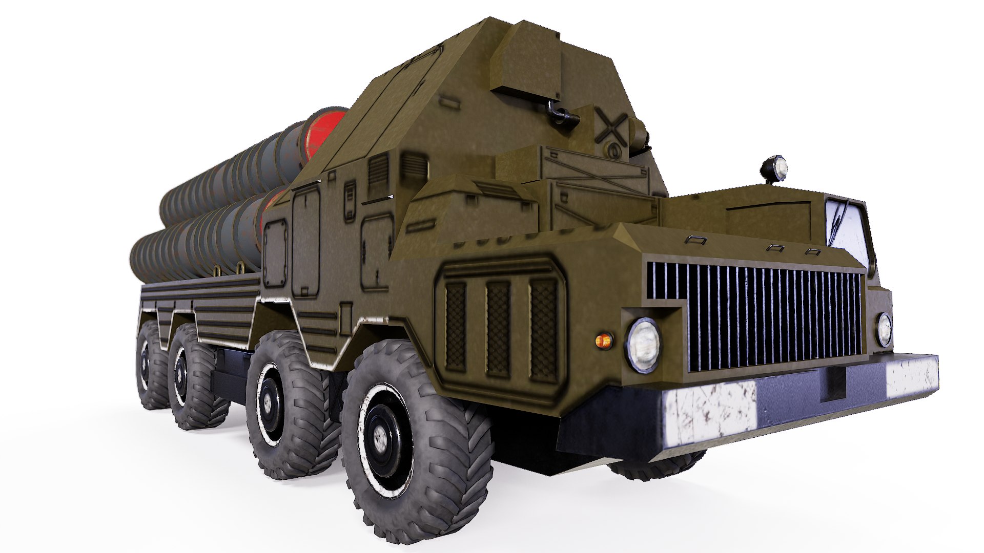 Anti-aircraft Missile System C-300 - Favorite 3D Model - TurboSquid 1842769