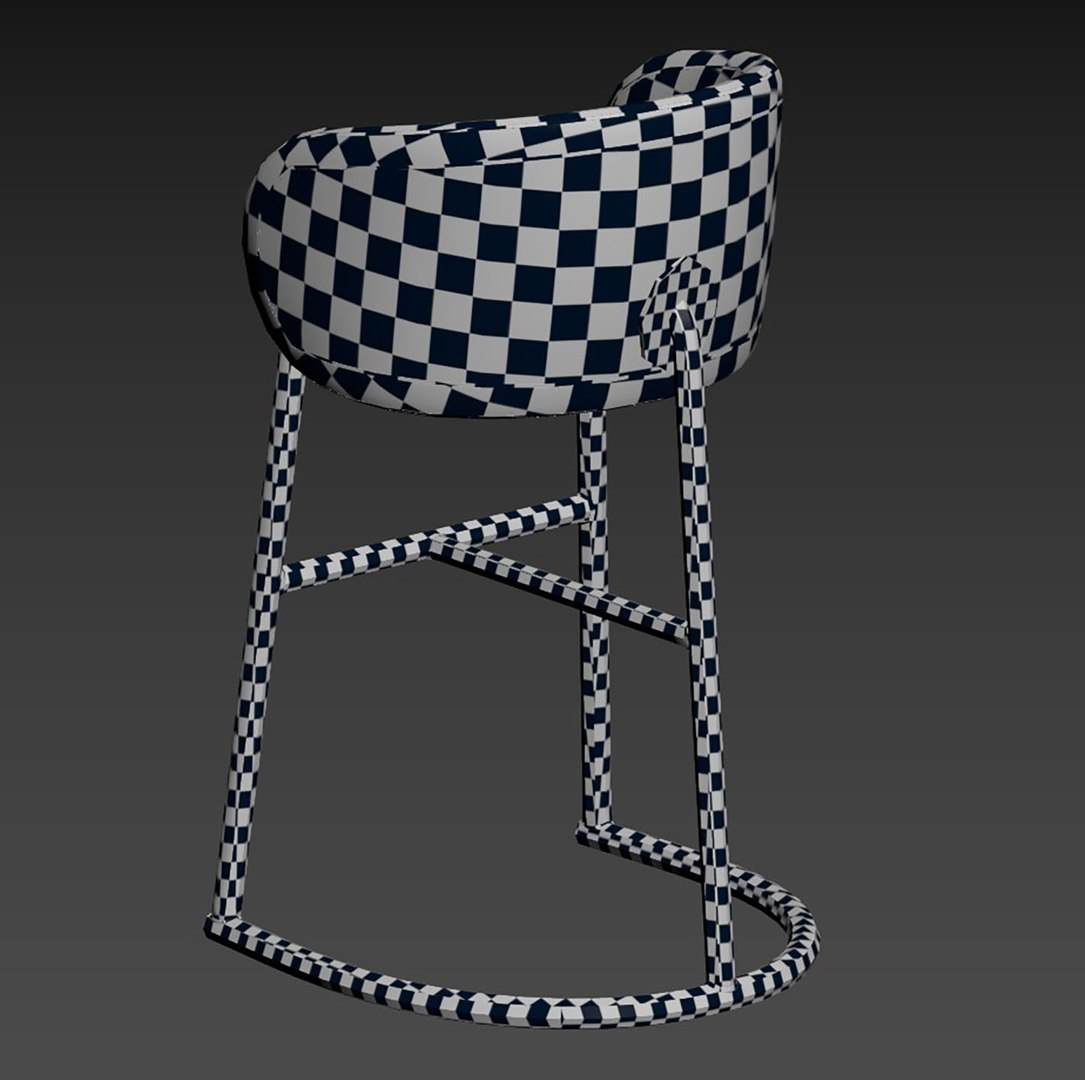 Sunny Stool By Visionnaire Home 3D Model - TurboSquid 2102076