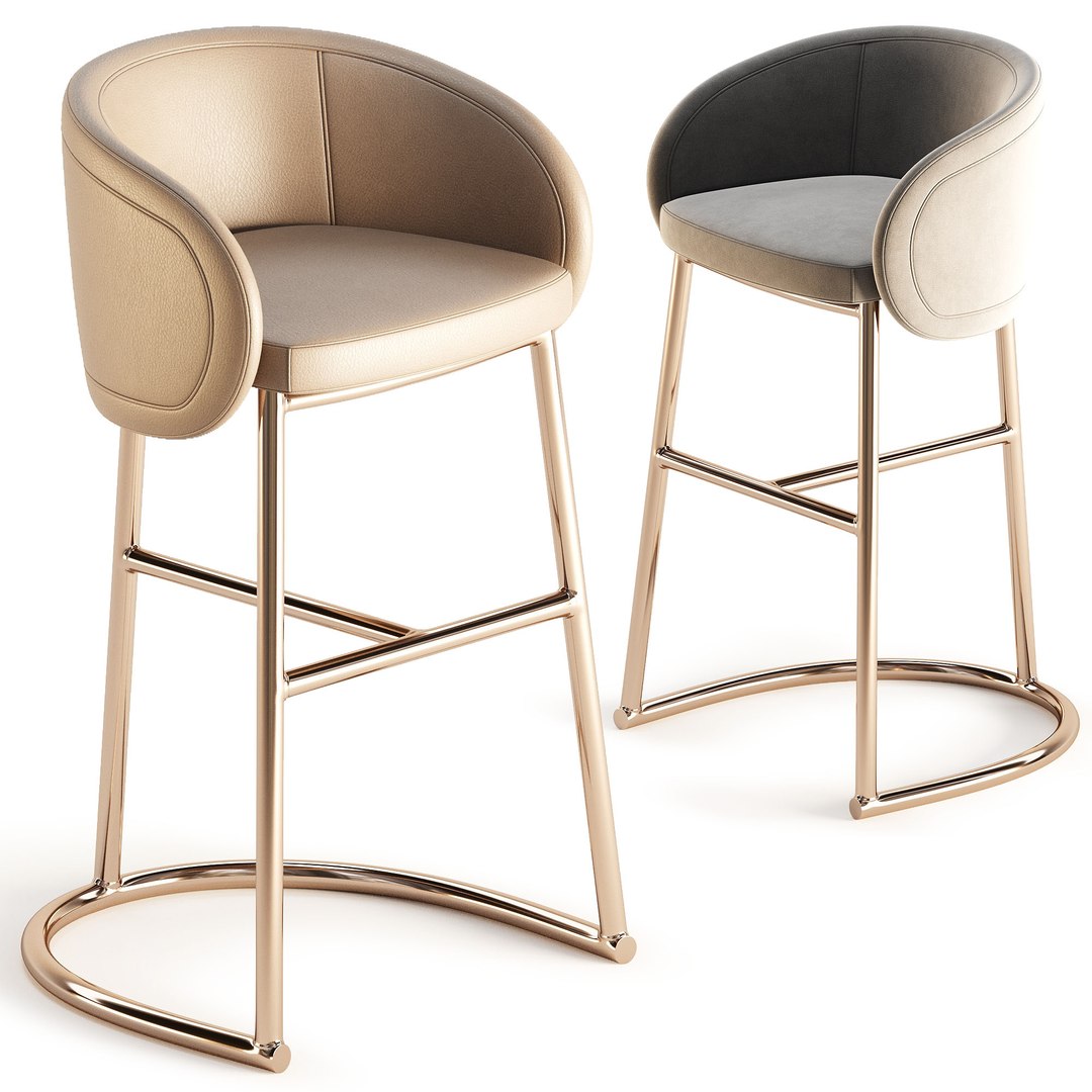 Sunny Stool By Visionnaire Home 3D Model - TurboSquid 2102076