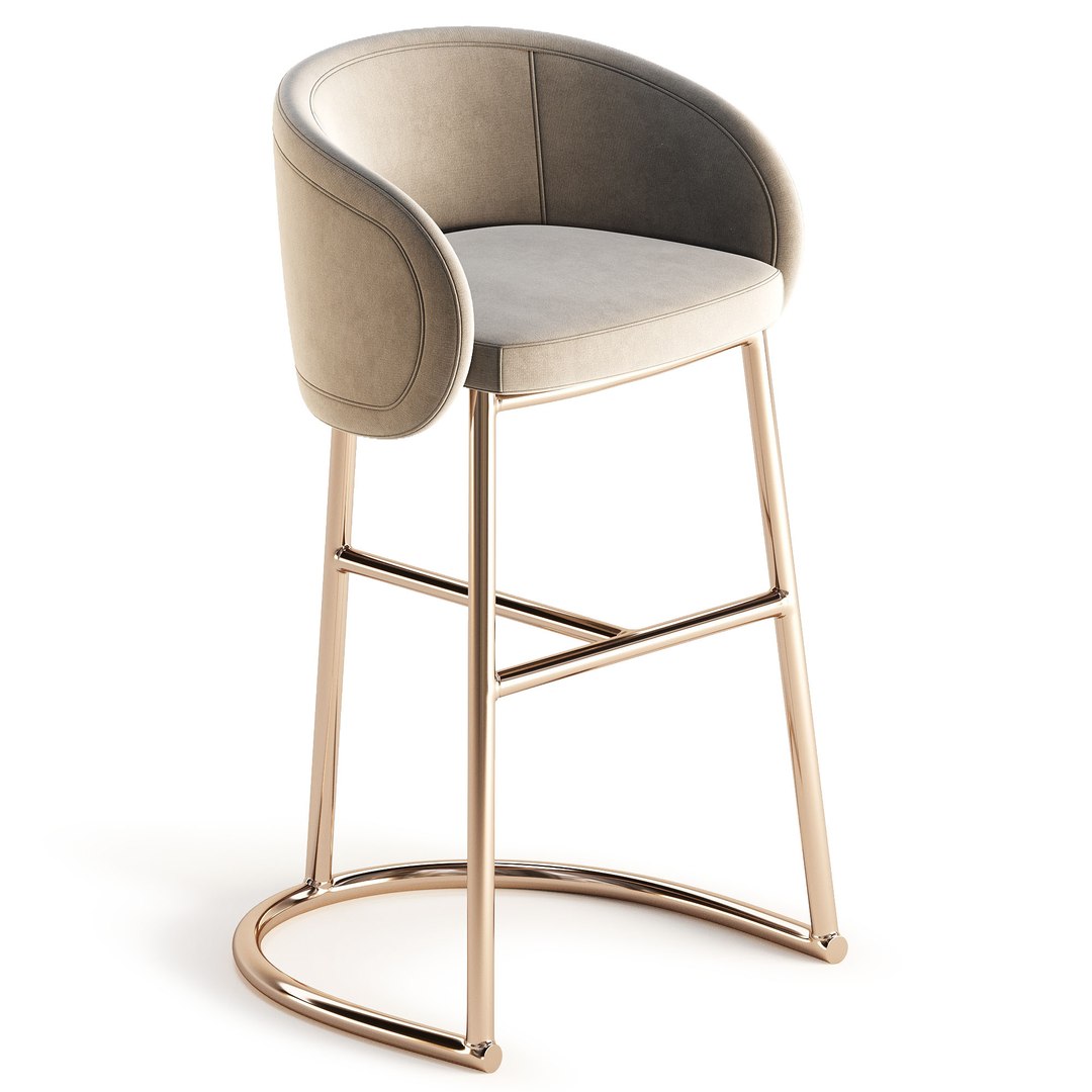 Sunny Stool By Visionnaire Home 3D Model - TurboSquid 2102076