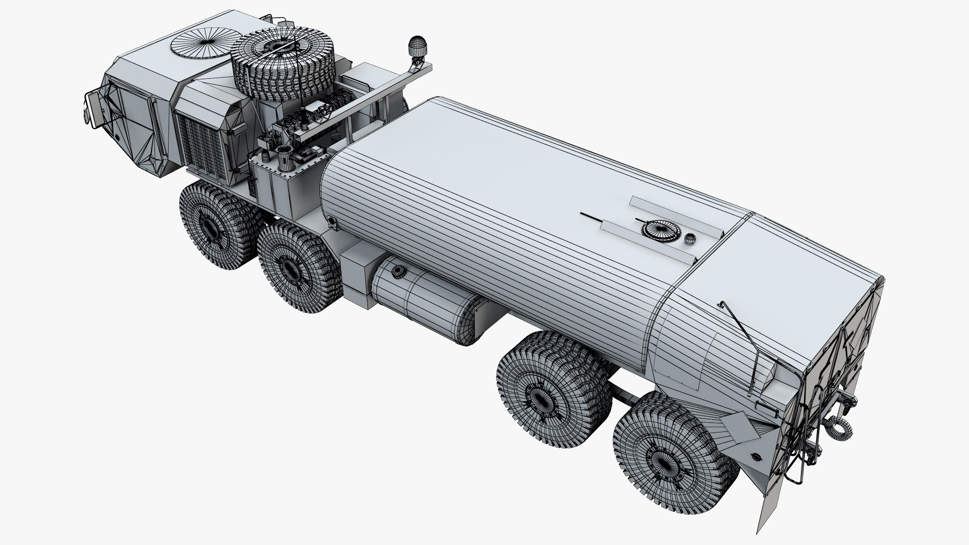 3D HEMTT M978 Fuel Tank Truck - TurboSquid 1938843