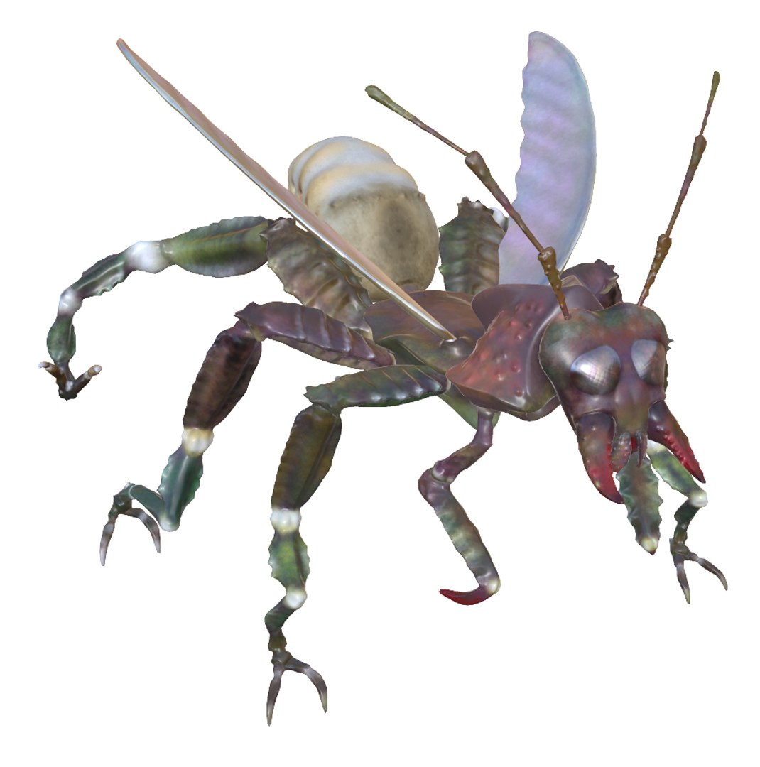Mutated Beetle Ant Mantis Model - TurboSquid 1235883