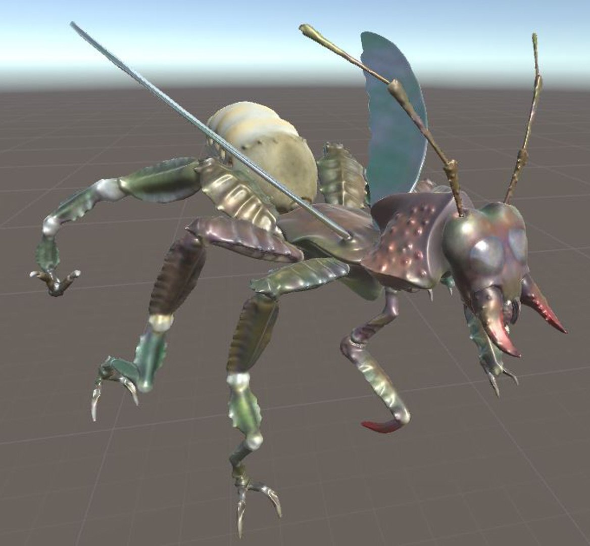 Mutated Beetle Ant Mantis Model - TurboSquid 1235883