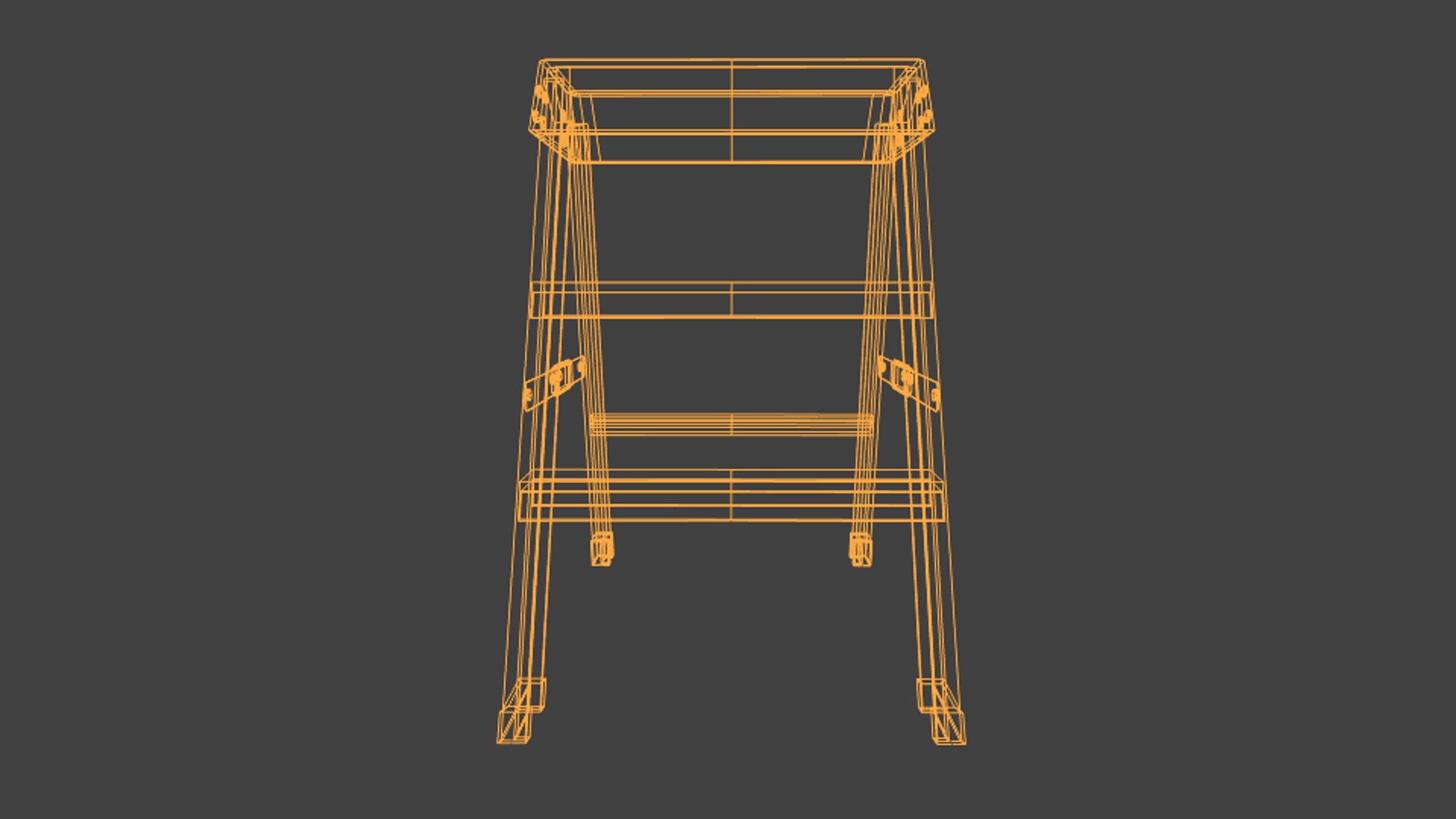 3d Model Step Ladder