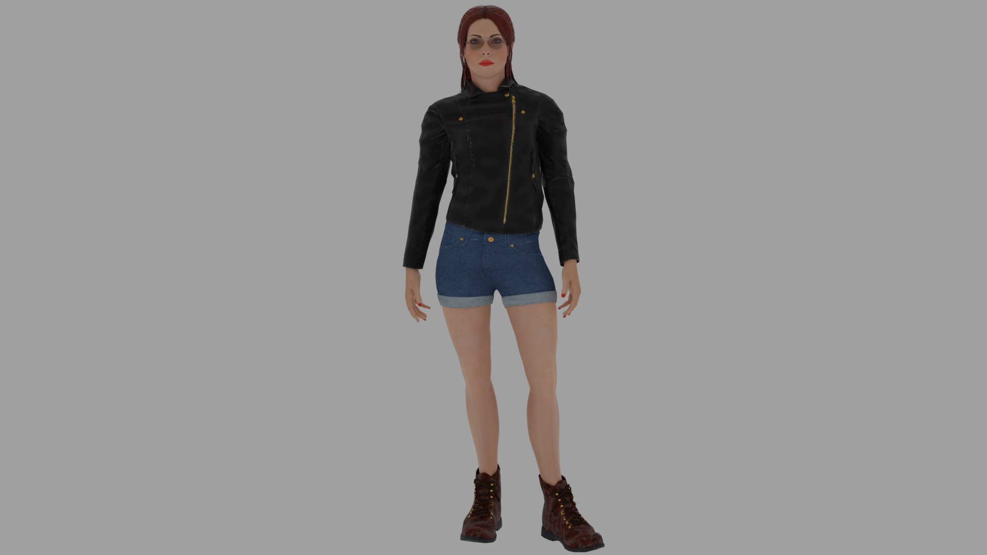 3D Character Female Rigged - TurboSquid 1667663