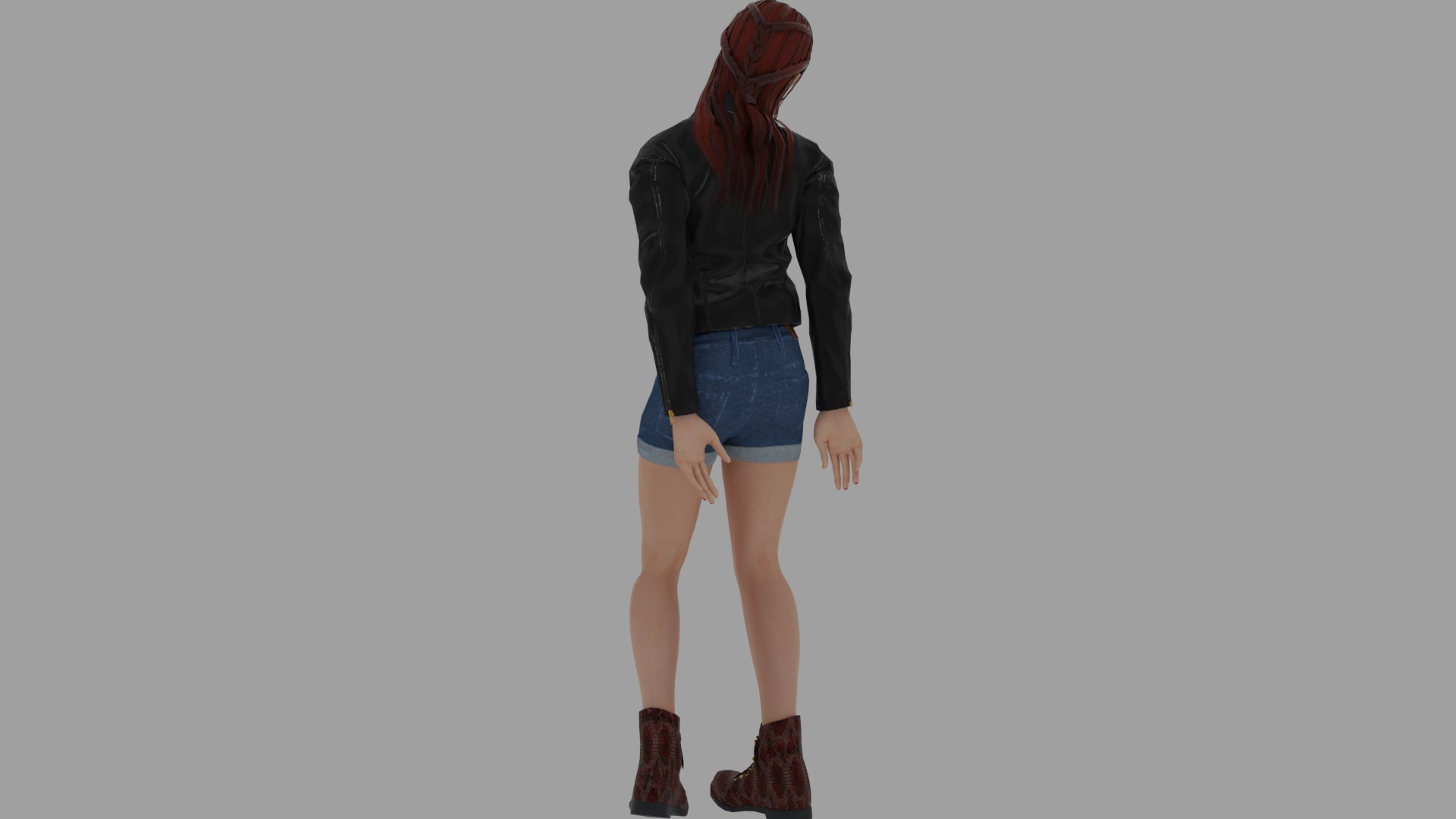 3D Character Female Rigged - TurboSquid 1667663