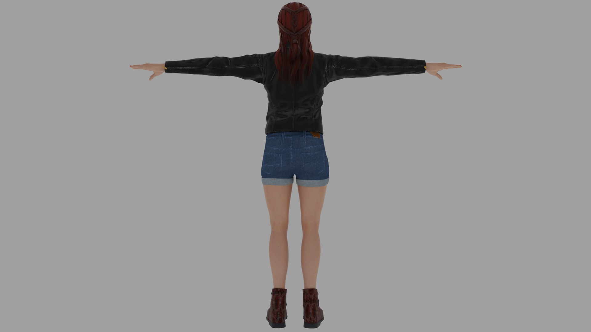 3D Character Female Rigged - TurboSquid 1667663