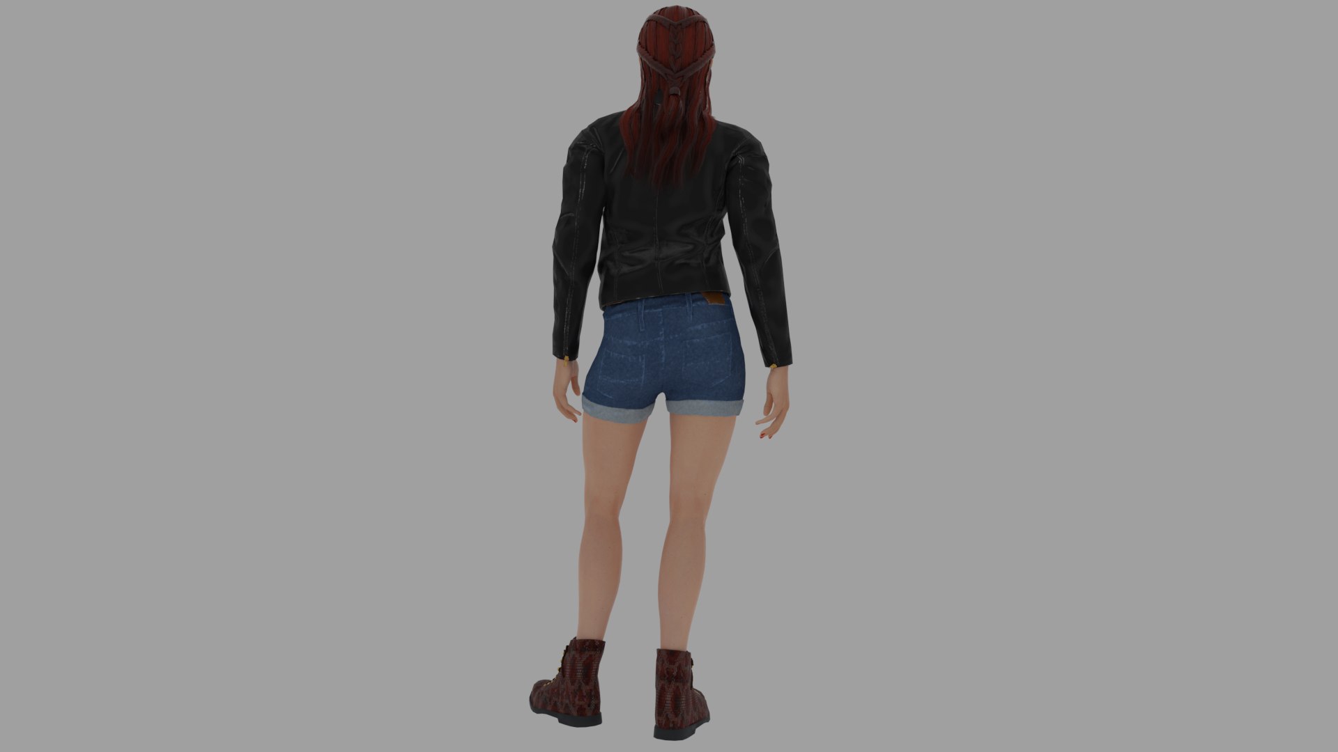 3D Character Female Rigged - TurboSquid 1667663
