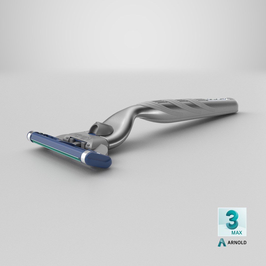 Realistic Gillette Mach 3 3D Model | 1146884 | TurboSquid