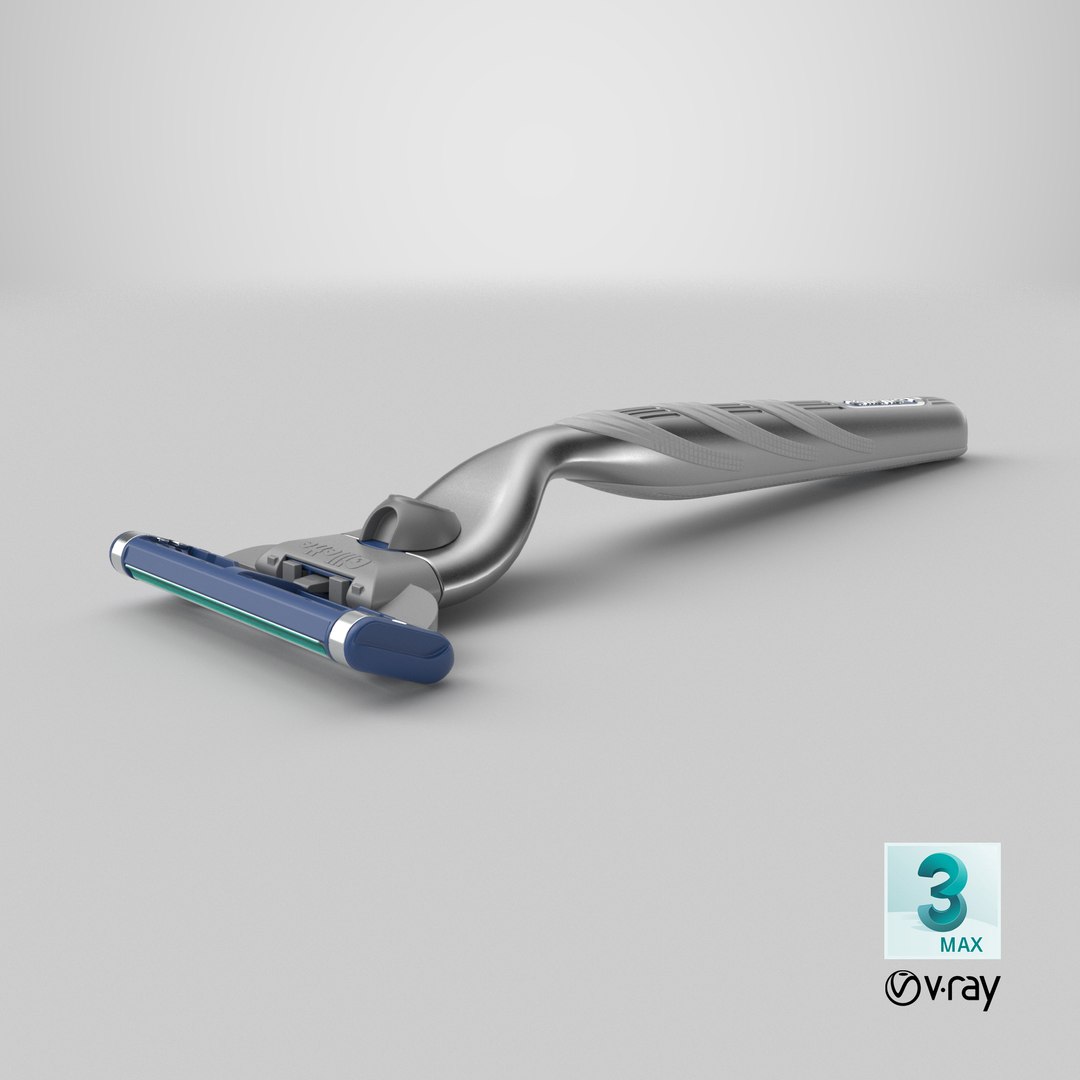 Realistic Gillette Mach 3 3D Model | 1146884 | TurboSquid