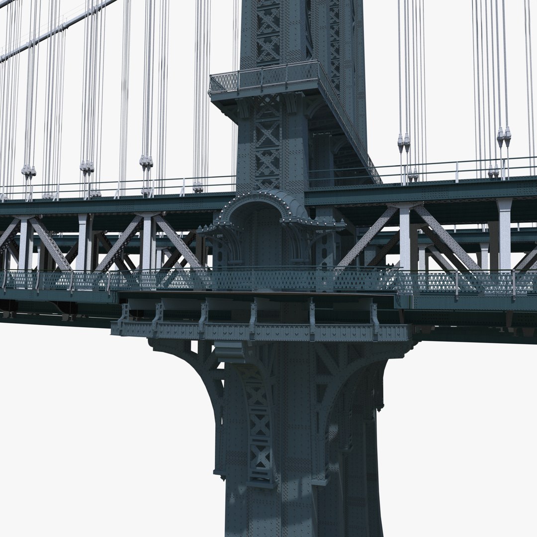 Manhattan Bridge 3d C4d
