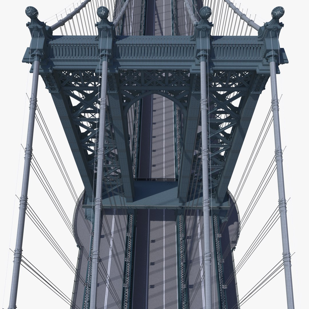 Manhattan Bridge 3d C4d
