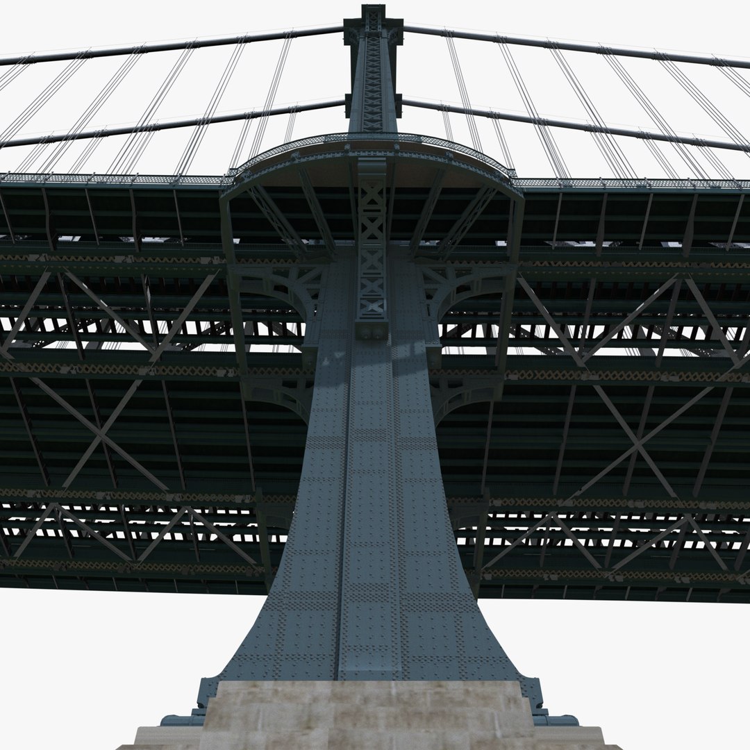 Manhattan Bridge 3d C4d