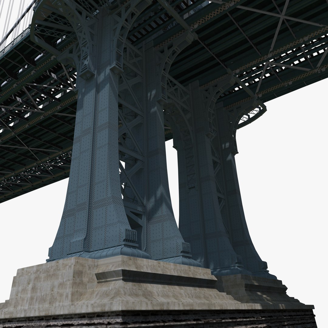 Manhattan Bridge 3d C4d