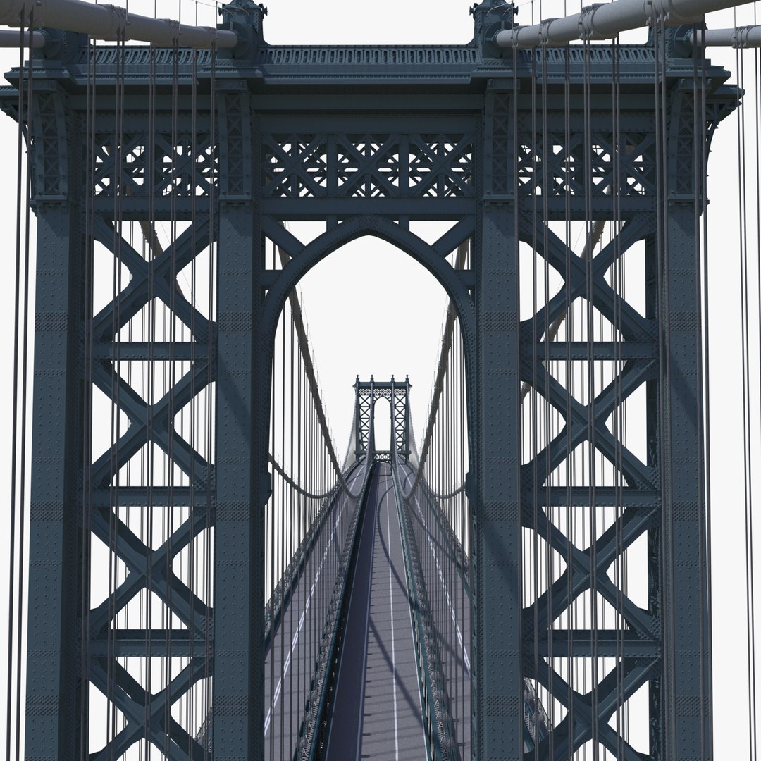 Manhattan Bridge 3d C4d