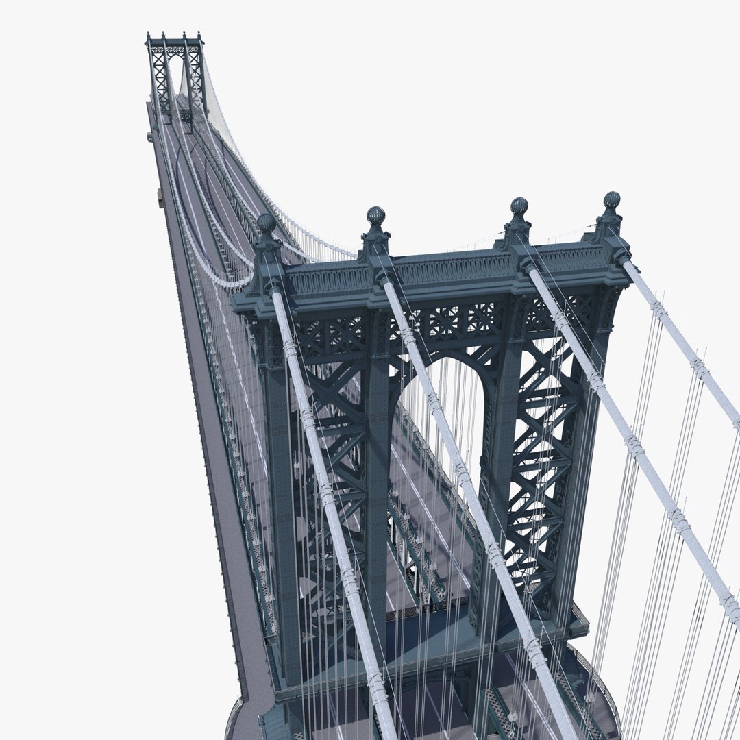 Manhattan Bridge 3d C4d