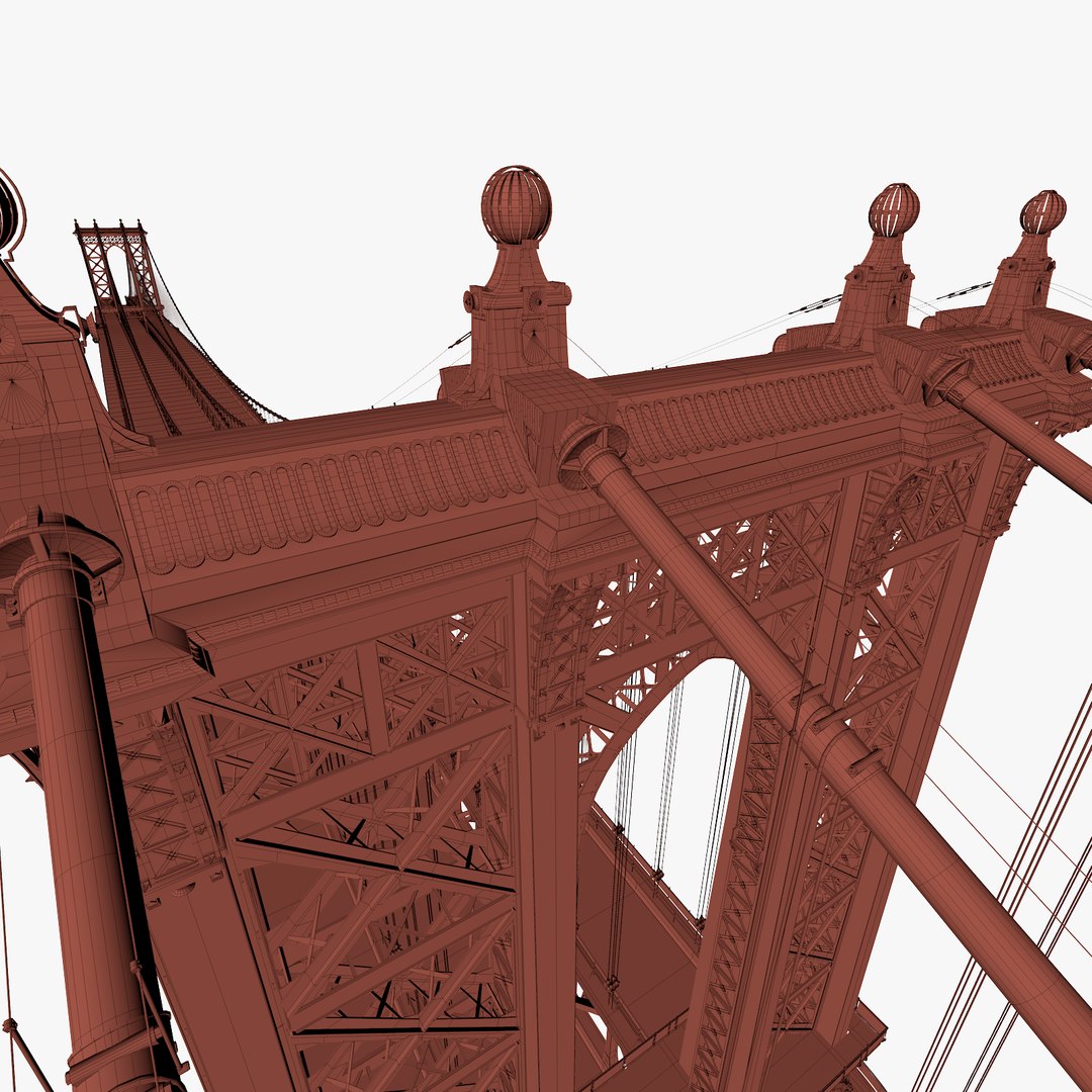 Manhattan Bridge 3d C4d