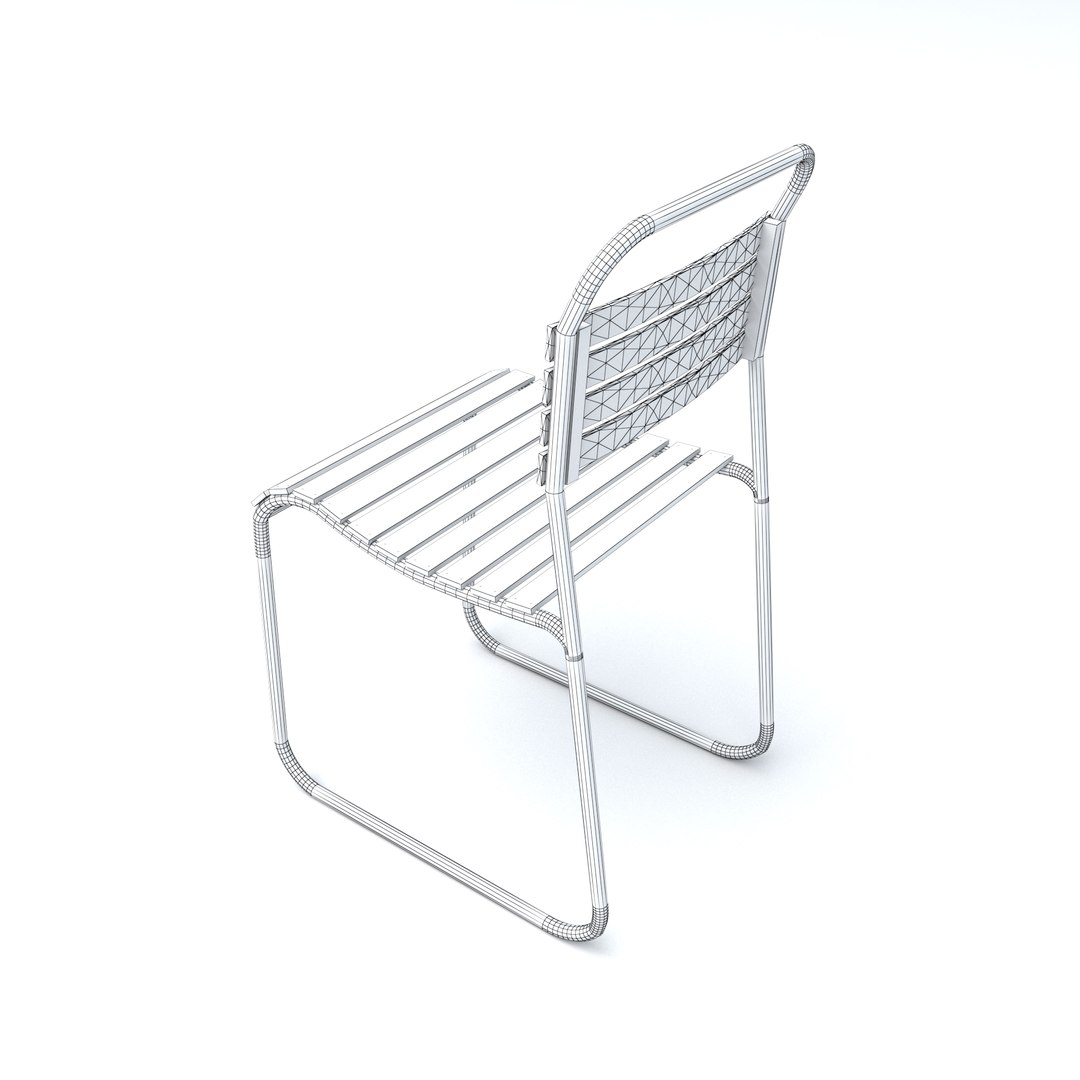 Chair Danish 3D Model - TurboSquid 1488616