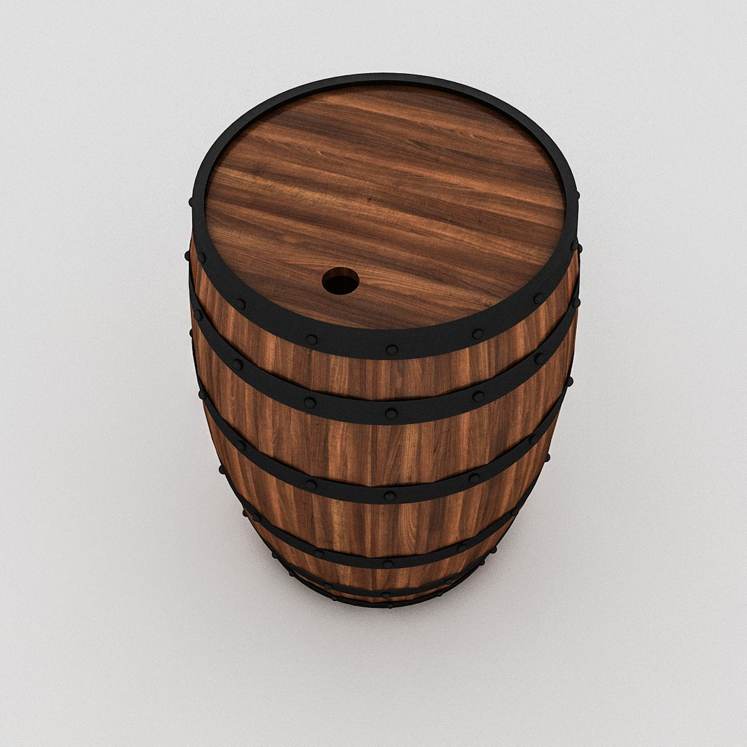 Cask 3D Model - TurboSquid 1441596