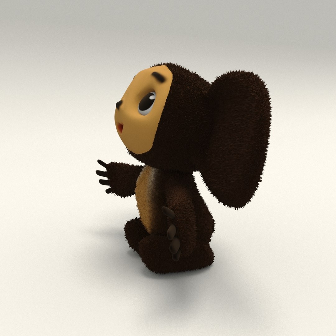 Cheburashka 3D Model - TurboSquid 1304176