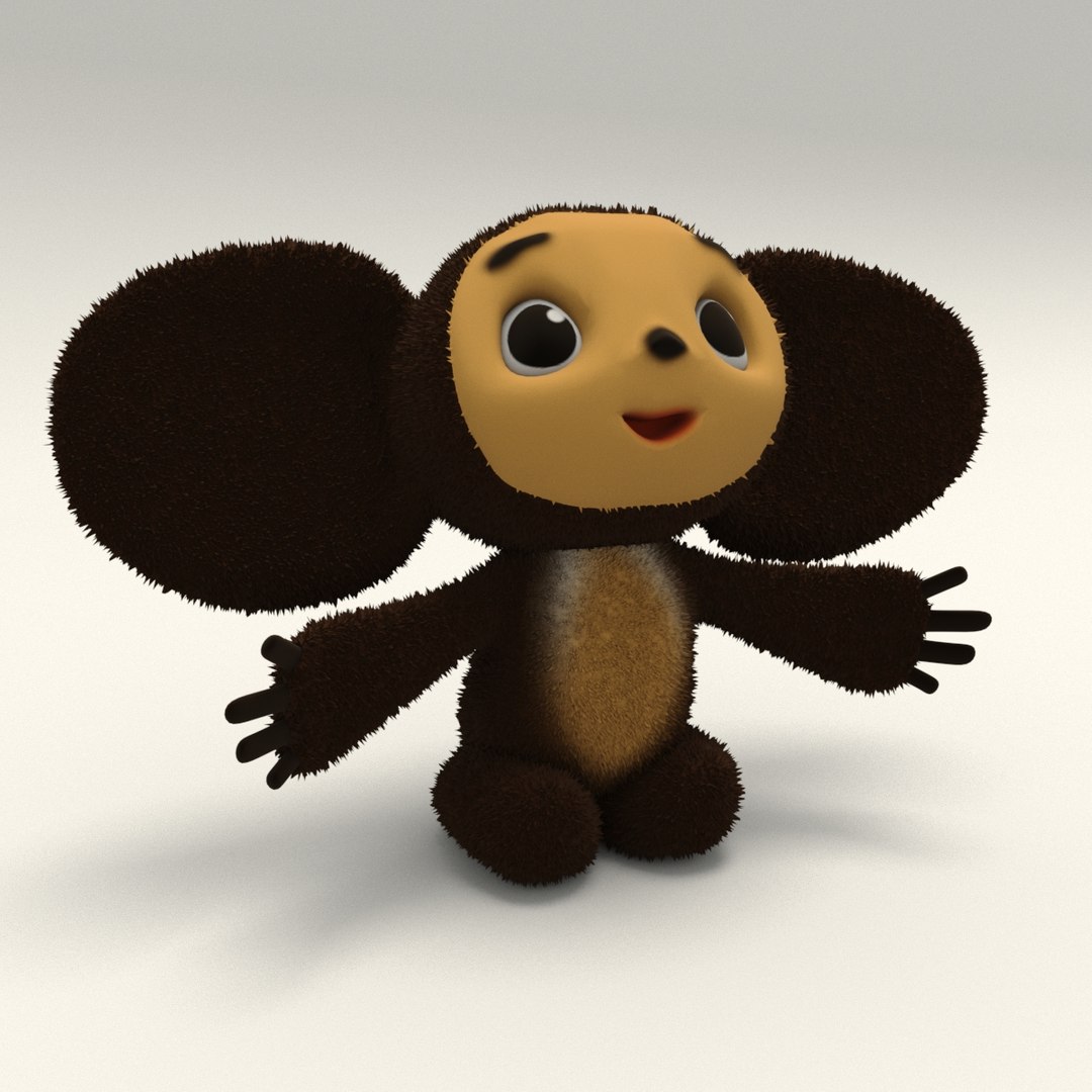 Cheburashka 3D Model - TurboSquid 1304176