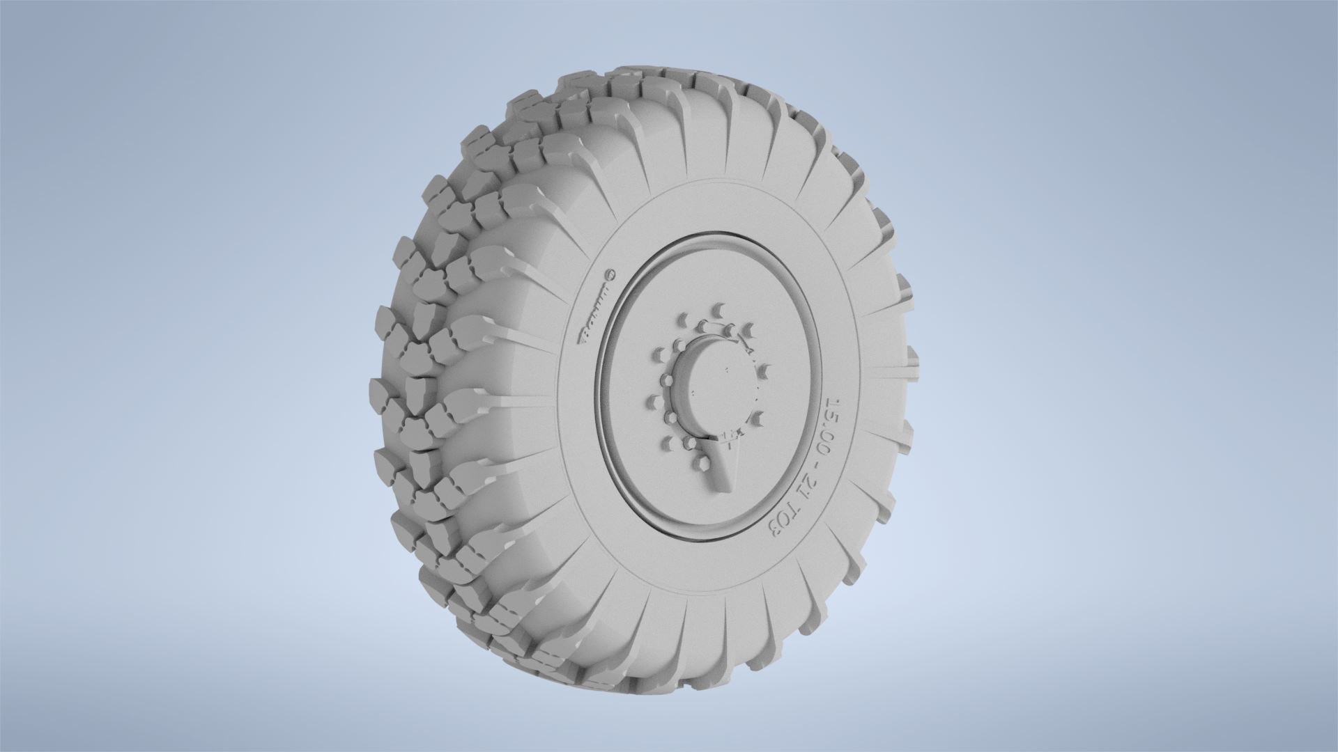 modelo 3d TATRA 815 Wheel - type 1 - TurboSquid 2012589