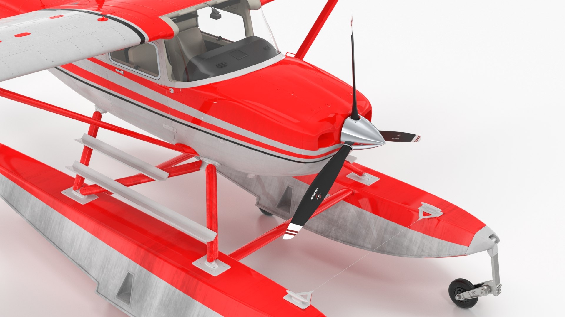 Floatplane Dream Red 3D Model - TurboSquid 2303825