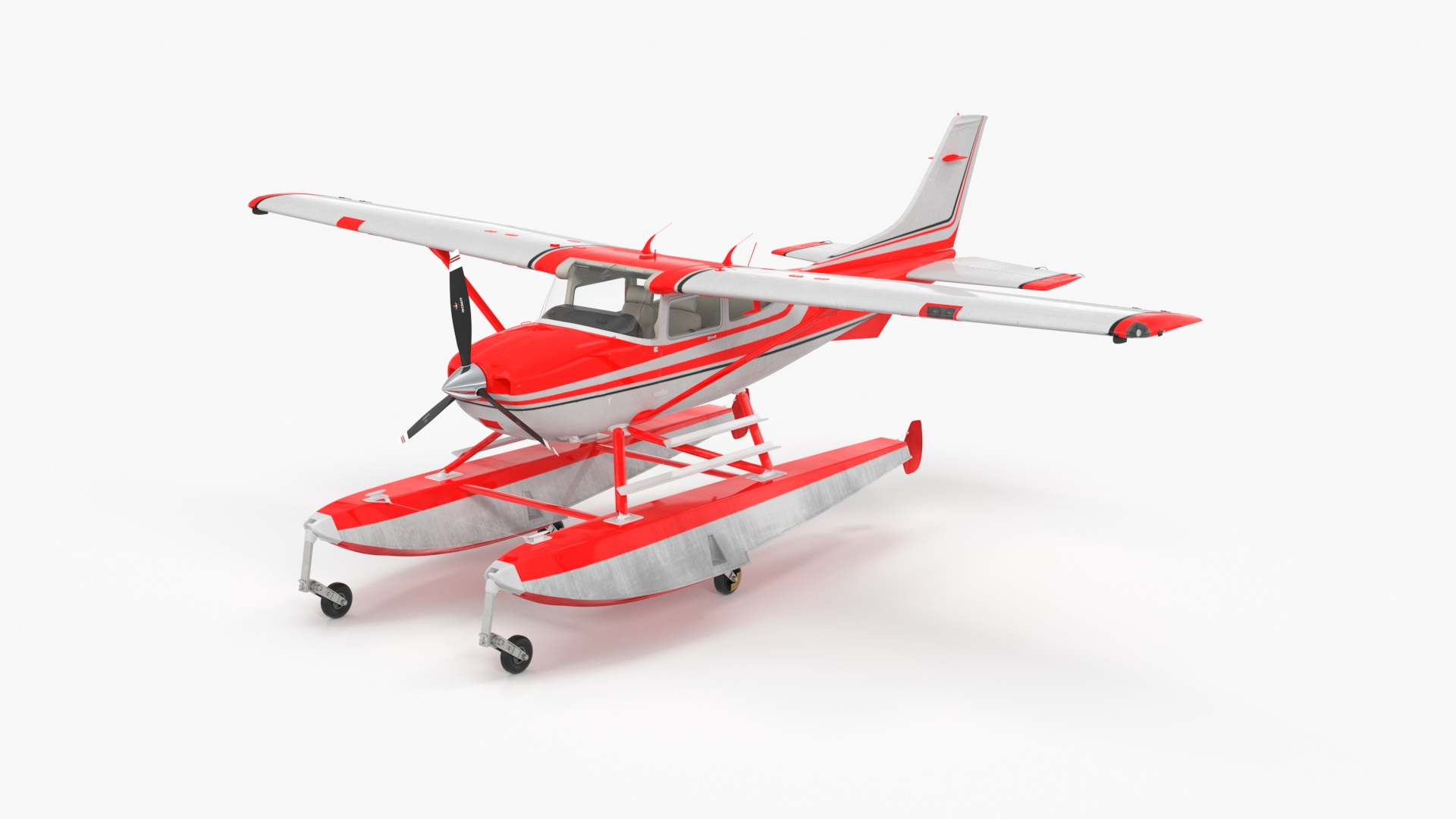 Floatplane Dream Red 3D Model - TurboSquid 2303825
