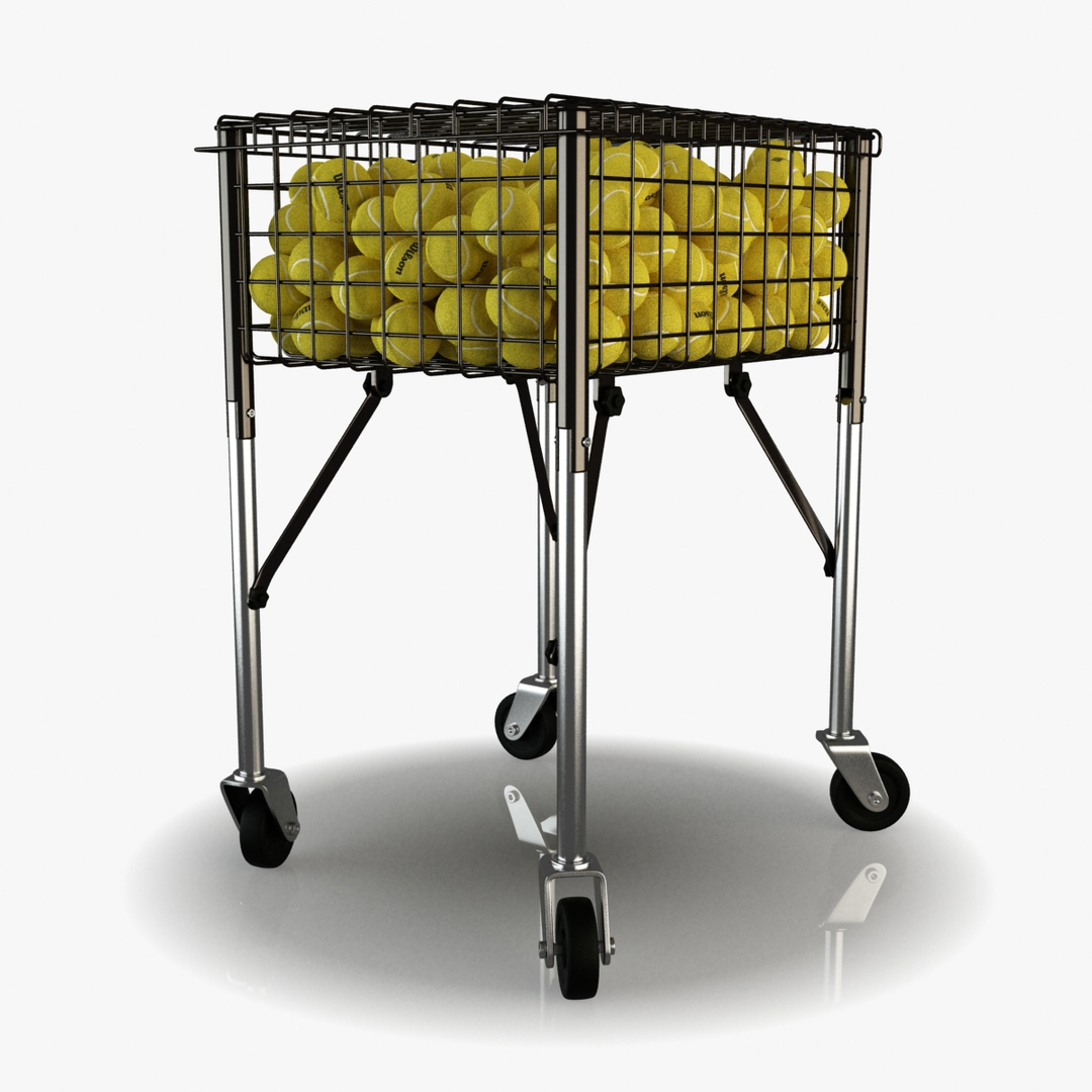 3d wilson tennis ball cart