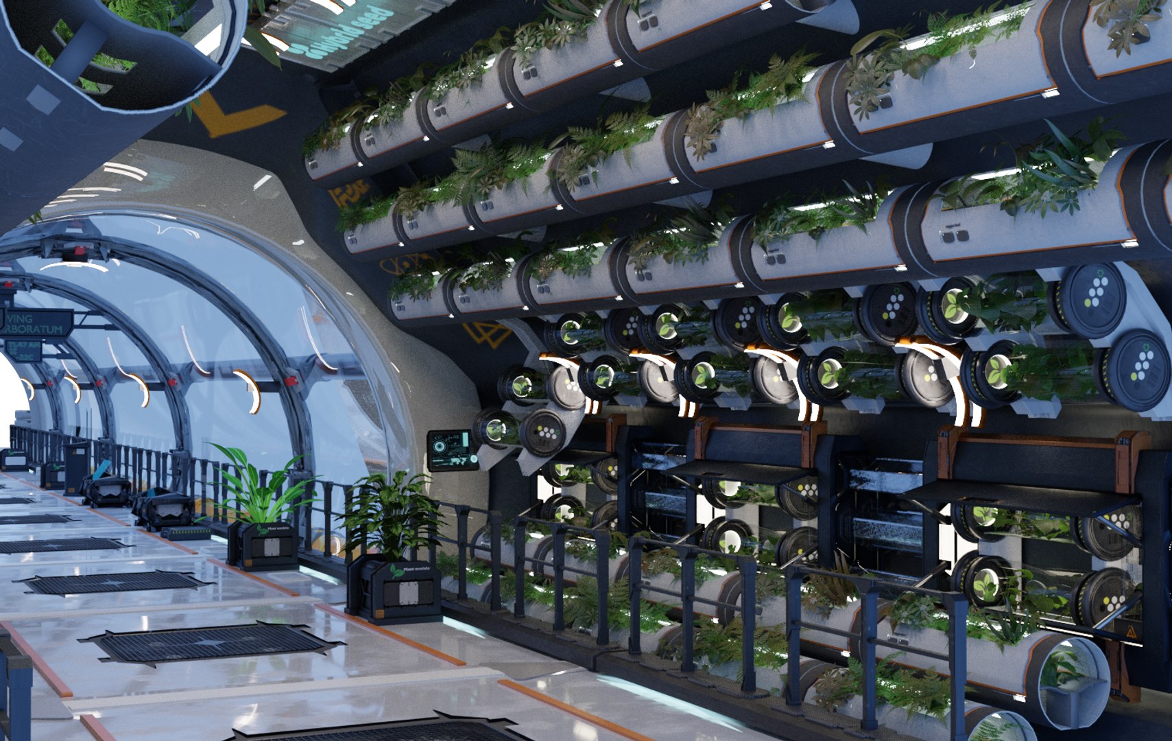 30 Low poly Sci-Fi Props Kitbash set Low-poly 3D model - TurboSquid 2144333