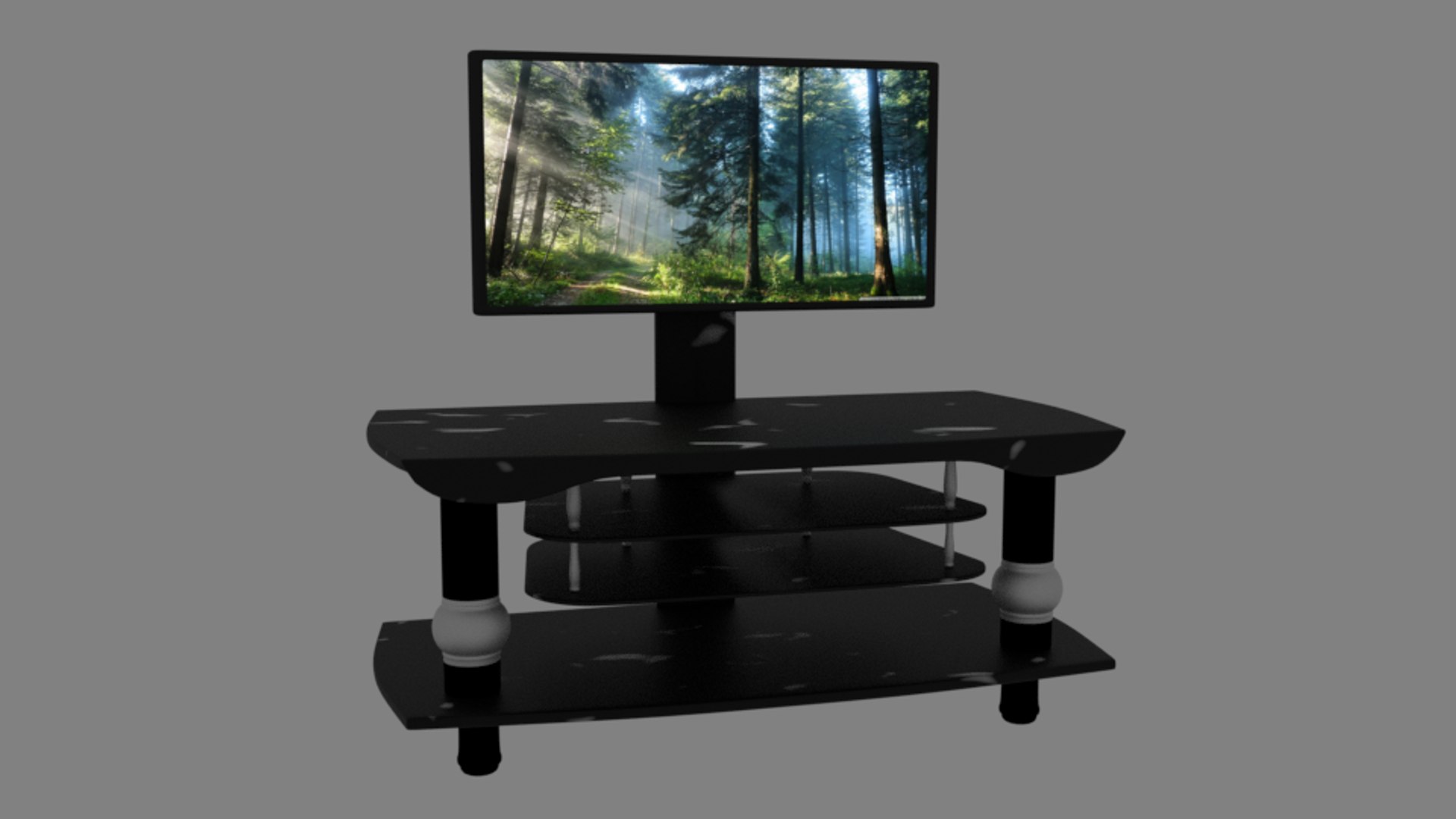 3D Model Simple Tv - TurboSquid 1516410